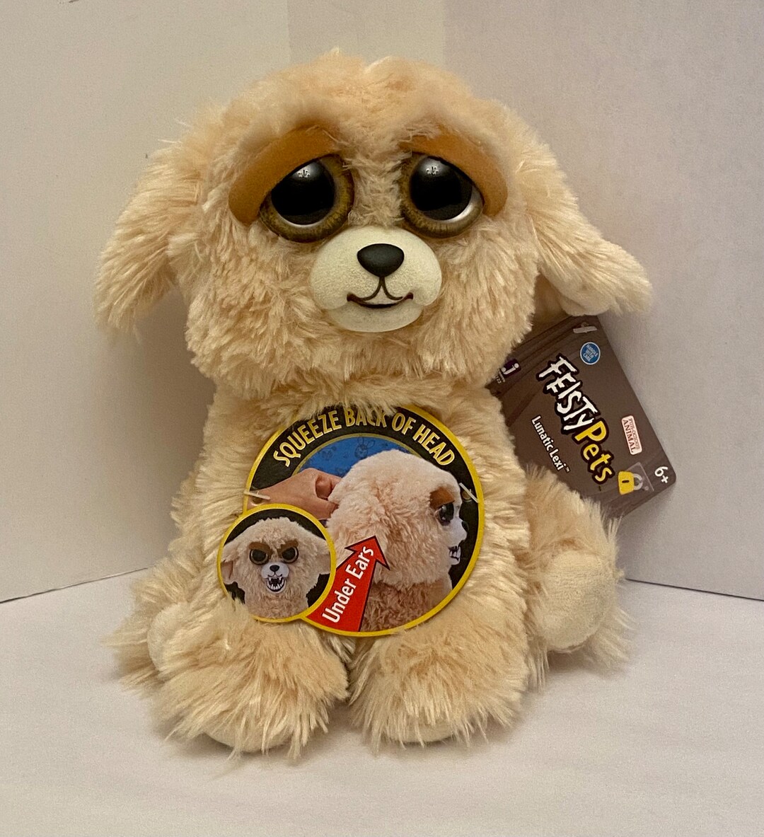 Vintage Feisty Pets Lunatic Lexi Dog Plush New With Tags Ages 6. T4 - Etsy