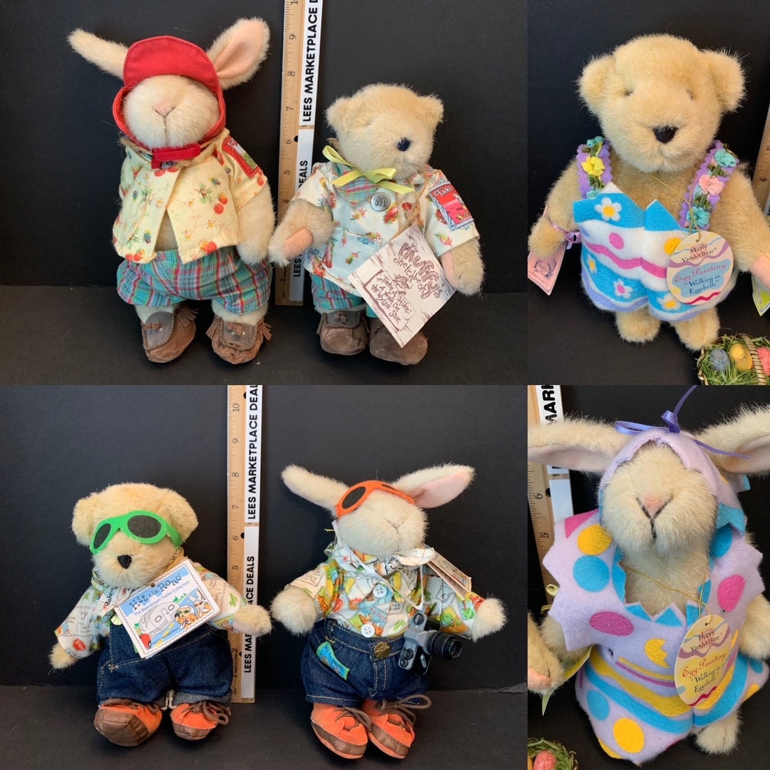 Muffy Vanderbear And Hoppy Vanderhare North American Bear Company Nabco Vintage Plush Etsy