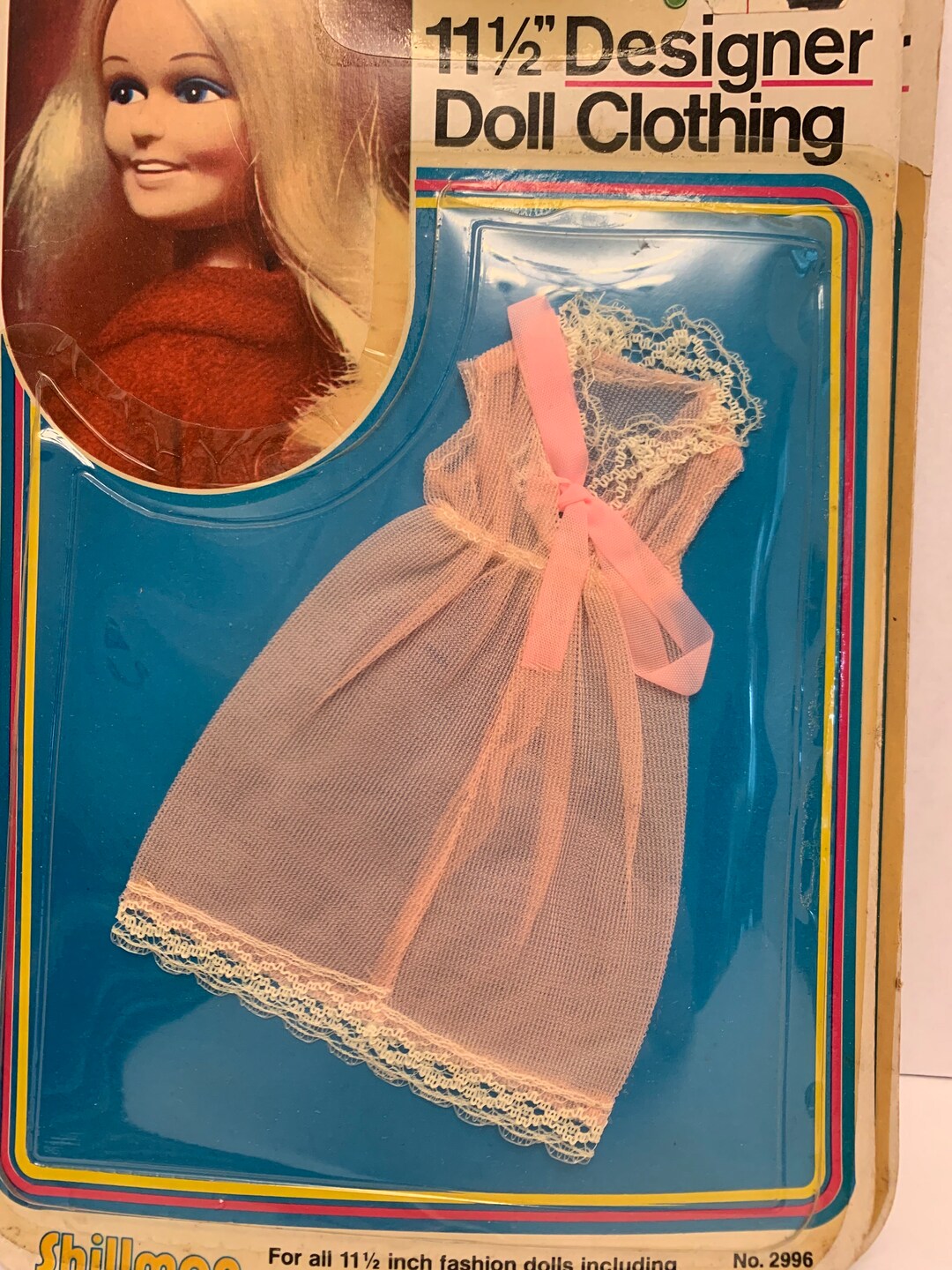 VINTAGE Mini-mod 11 1/2 Fashion Doll Outfit MIP Shillman 1980 Hong Kong ...