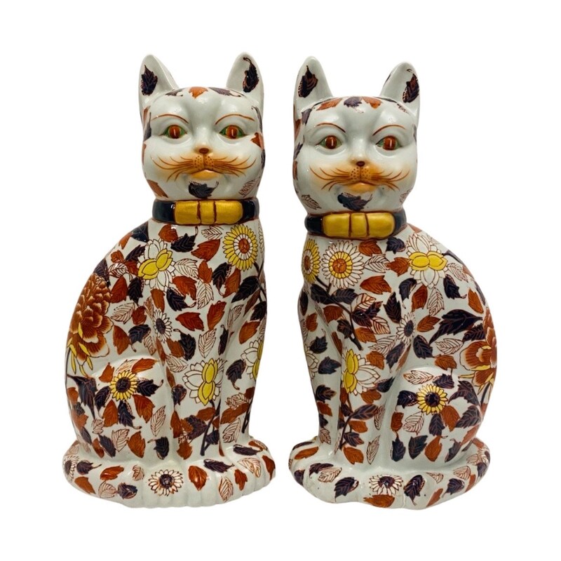 Chinese Cat Figurine - Etsy