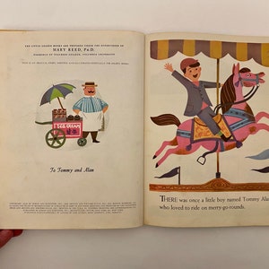 The Marvelous Merry Go Round A Little Golden Book HC by Jane Werner ...