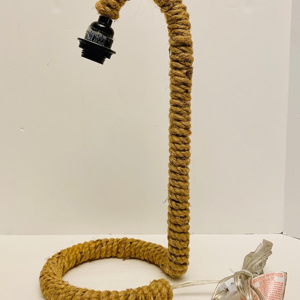 Rope Lamp - Etsy