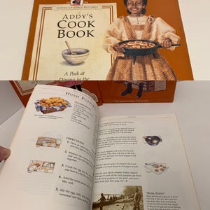 AMERICAN GIRL 1994 Addy's Pastimes: Craft Book, Cook Book, Paper Dolls ...