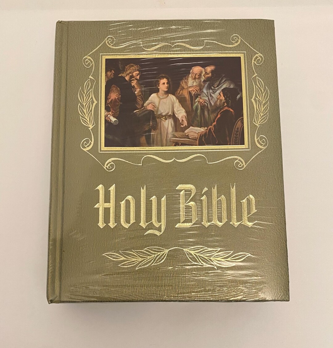 Vintage Heirloom Holy Bible Master Reference Red Letter Edition New ...