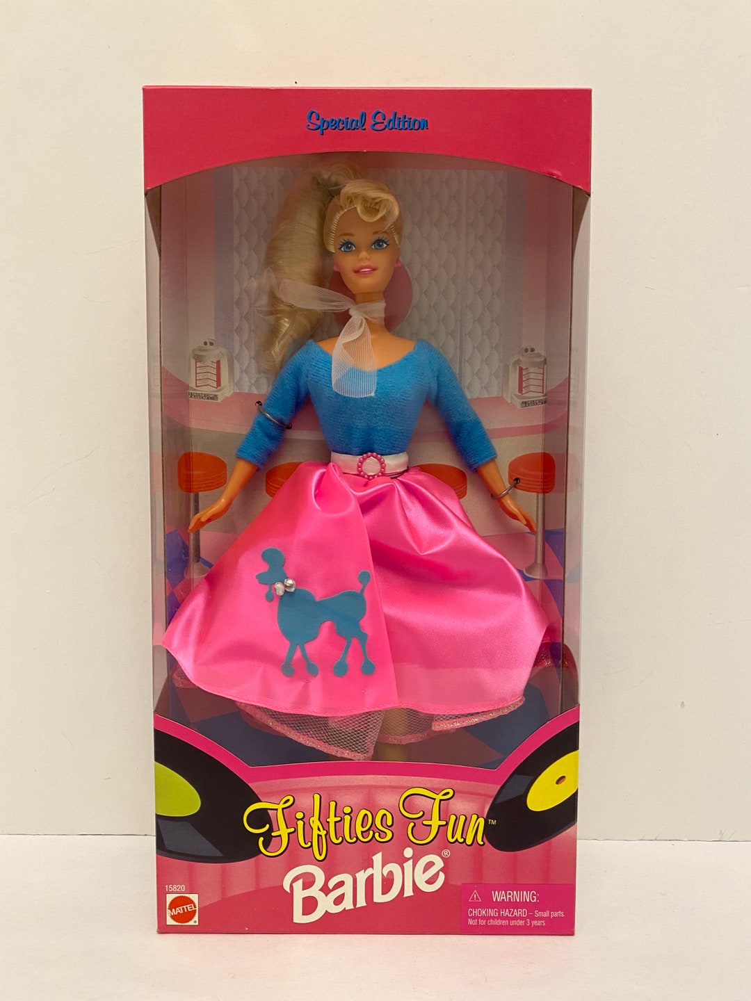 Vintage 1996 Barbie Fifties Fun Special Edition Mattel - Etsy