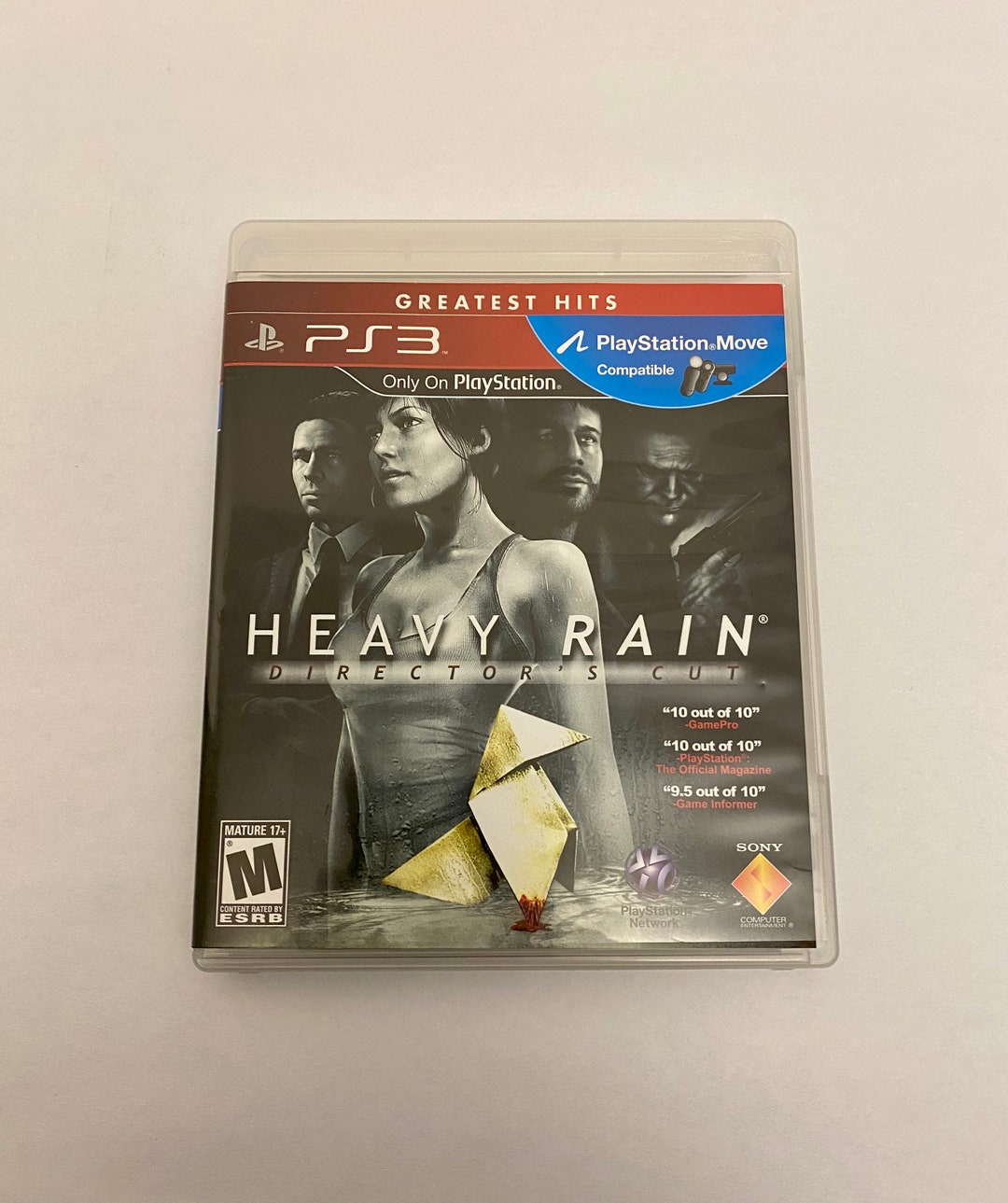 PS3 Heavy Rain Directors Cut Game. - Etsy Canada
