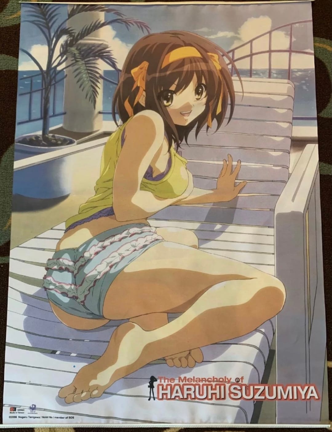 The Melancholy of Haruhi Suzumiya Wall Art Scroll Home - Etsy