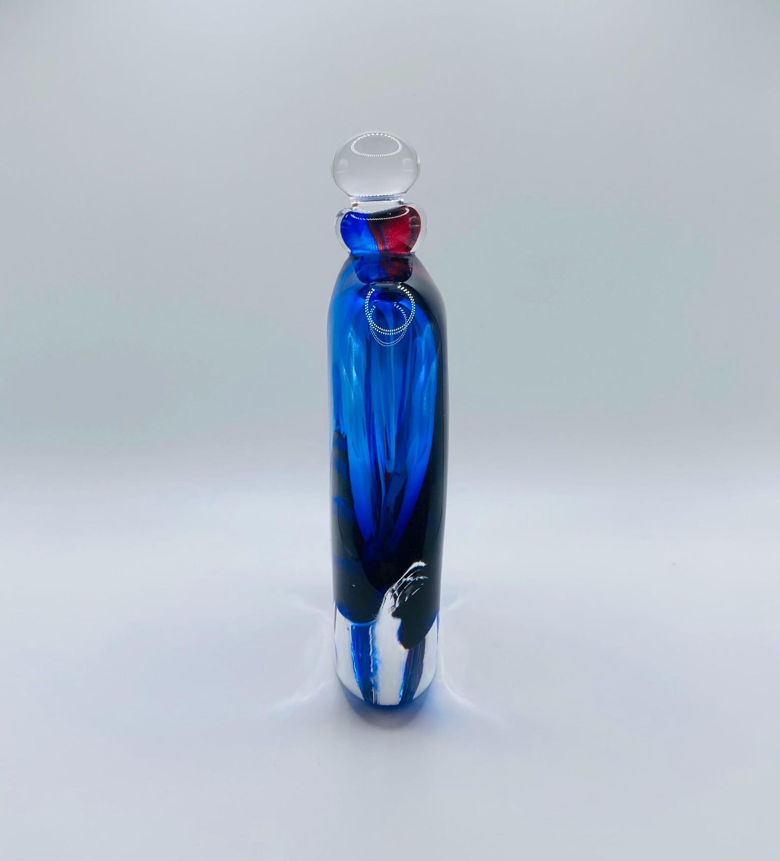 Exquisite Chris Comins Studio Art Glass Perfume Scent Bottle With ...