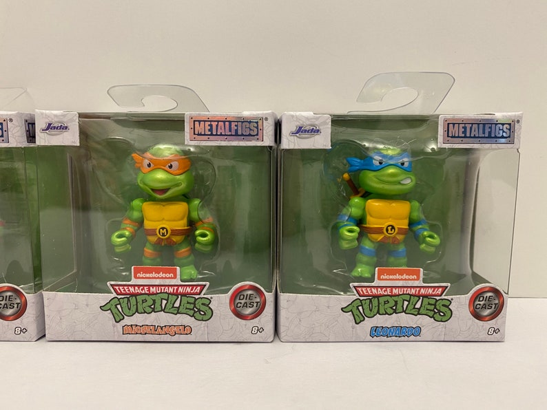 Metal Figs Teenage Mutant Ninja Turtles lot of 4 2.25 Die - Etsy