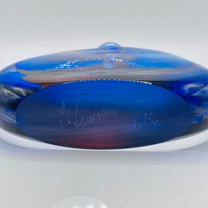 Exquisite Chris Comins Studio Art Glass Perfume Scent Bottle With ...