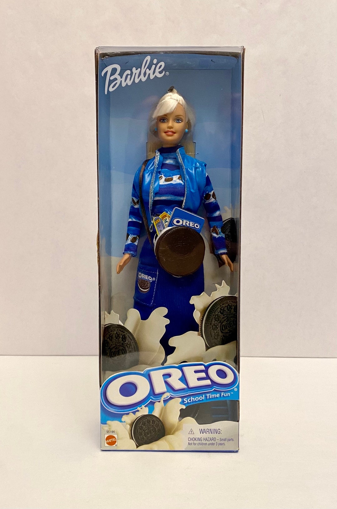 Barbie Oreo School Time Fun Mattel #55194 New Oreo Shaped Purse (2001 ...