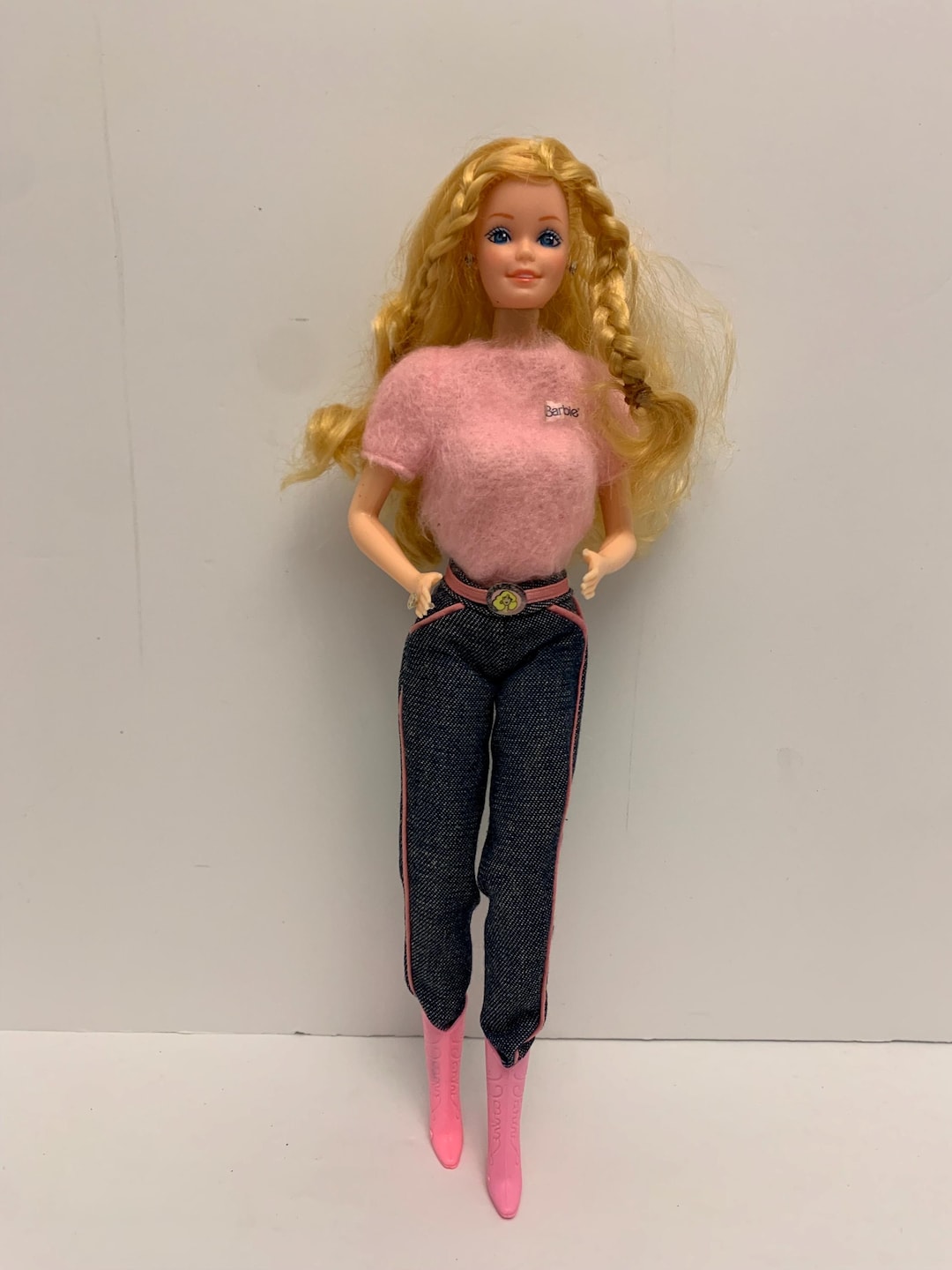 1981 Vintage FASHION JEANS Barbie Click Knees Twist Waist Fashion Doll ...