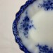 FLOW BLUE TOURAINE 15 Oval Serving Platter, C. 1880s Henry Alcock - Etsy