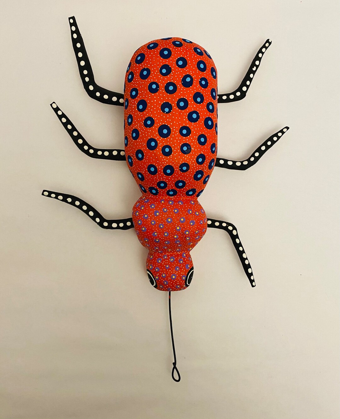 Wooden Folk Art 12 Wooden Bug by Blanca Gomez Mexico Beautifully ...