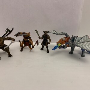 Mutant Papo Medieval Mythical Figures All Retired Fantasy Figures 2007 ...