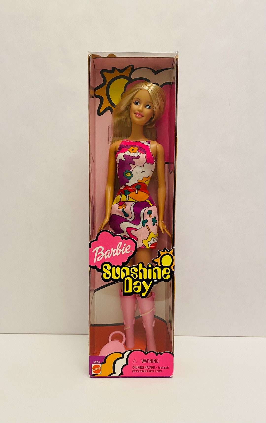 Vintage Barbie Sunshine Day 2001 Mattel 52836 New Retro Mod Style Gogo ...