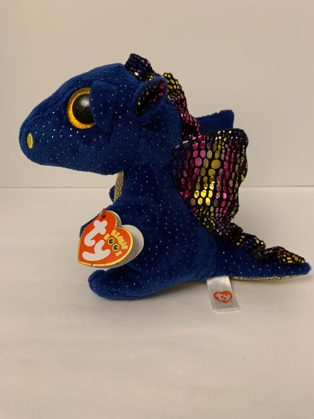Ty Beanie Boo 6 Saffire the Dragon 2017 - Etsy