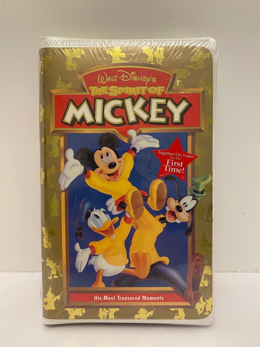 Walt Disneys the Spirit of Mickey VHS 1998 Clamshell New Factory Sealed ...