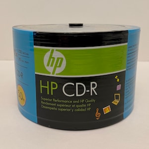 Hp 52x Cd-r 700mb 80 Min 50 Pack. - Etsy