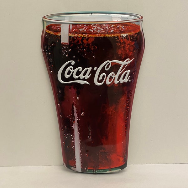 Coca Cola Glass - Etsy