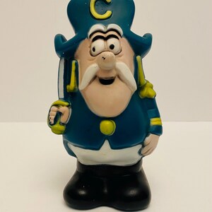 Vintage 1970s Capn Crunch Captain Crunch 7 Plastic Vinyl Bank. - Etsy