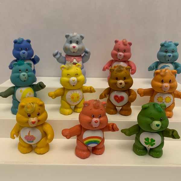 Care Bears Poseable Figures - Etsy