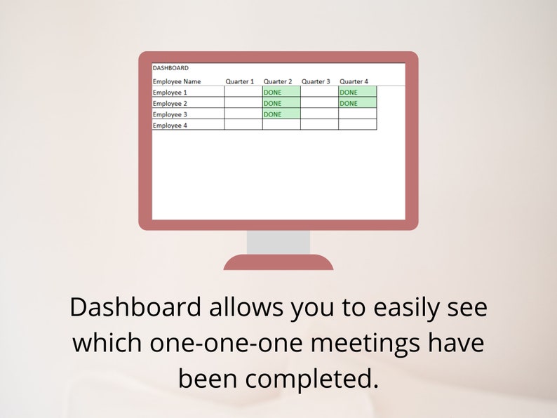One-on-one Meeting Template for Small Business 1:1 - Etsy