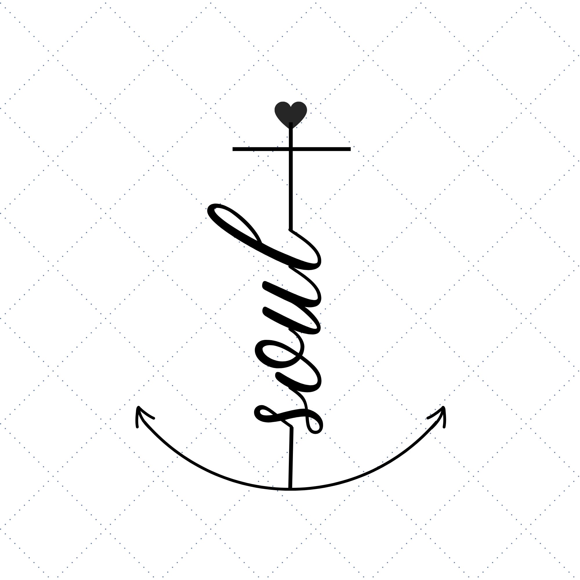 Anchor for My Soul PNG SVG - Etsy