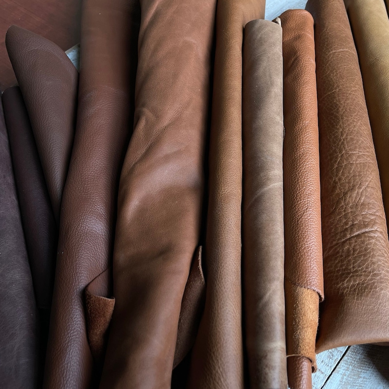 Leather Scraps - Etsy
