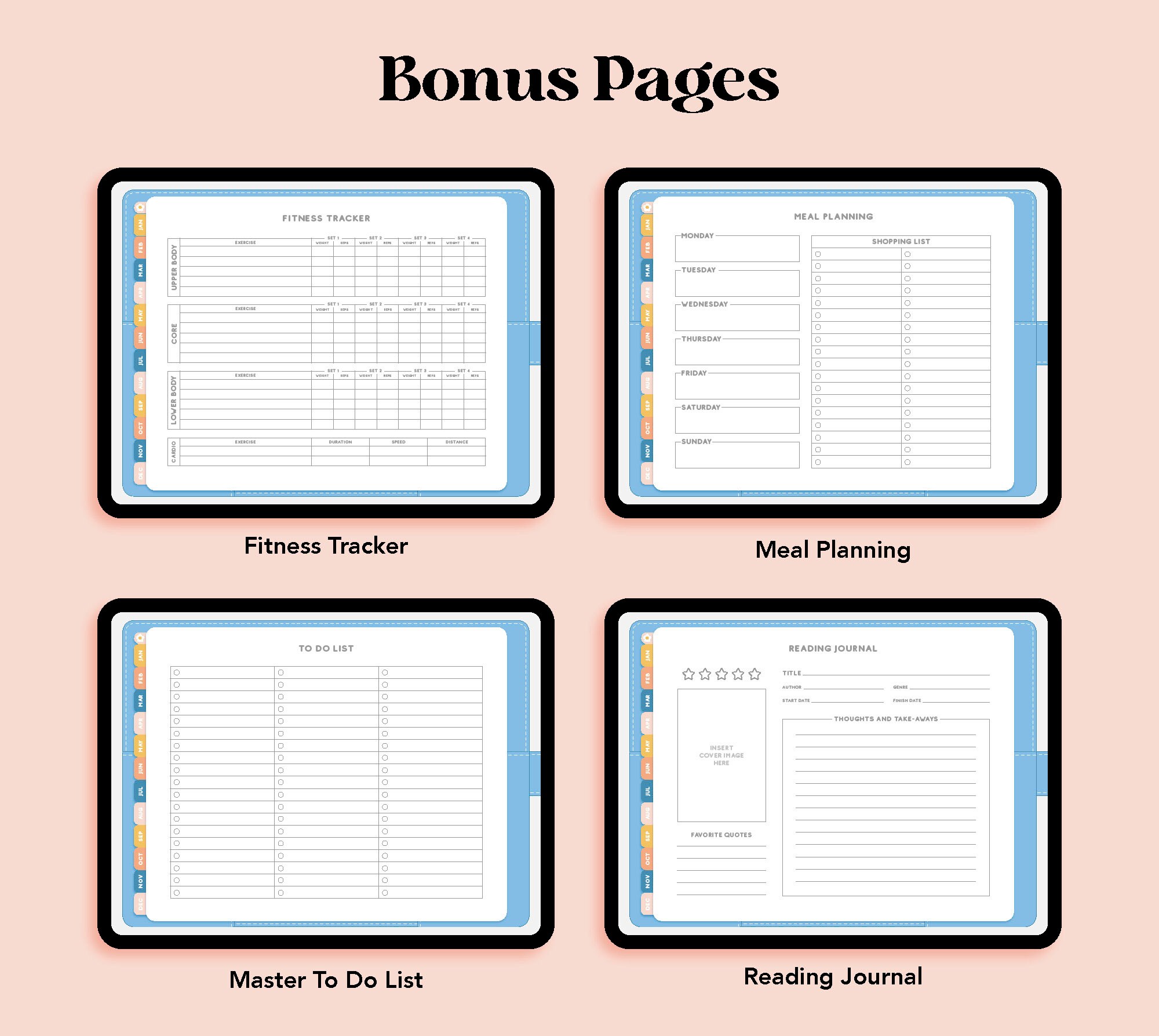 Digital Planner, Goodnotes Planner, Weekly Planner, Dated Daily Planner ...