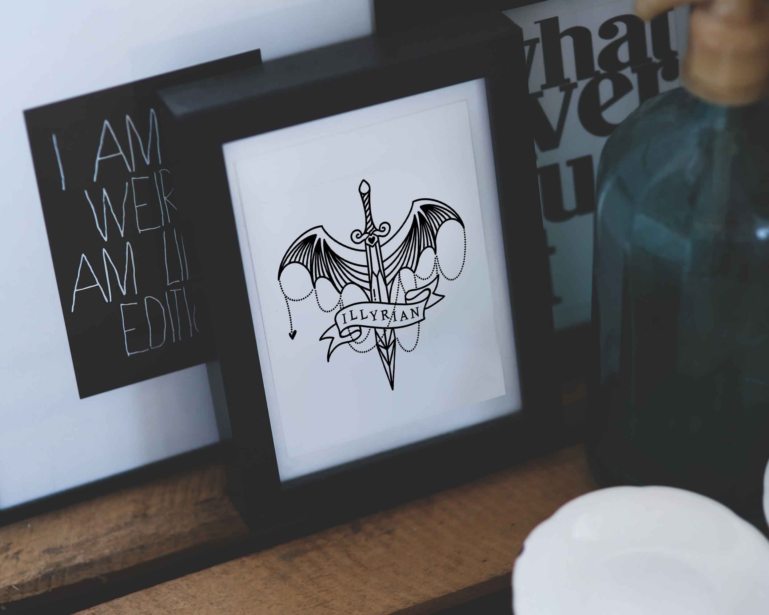 Illyrian Warrior Crest • Wingspan • Sword SVG Cut Files for Cricut ...