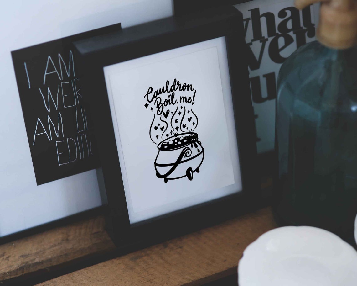Cauldron Boil Me! SVG Cut File for Cricut + Silhouette Cutting Machines ...