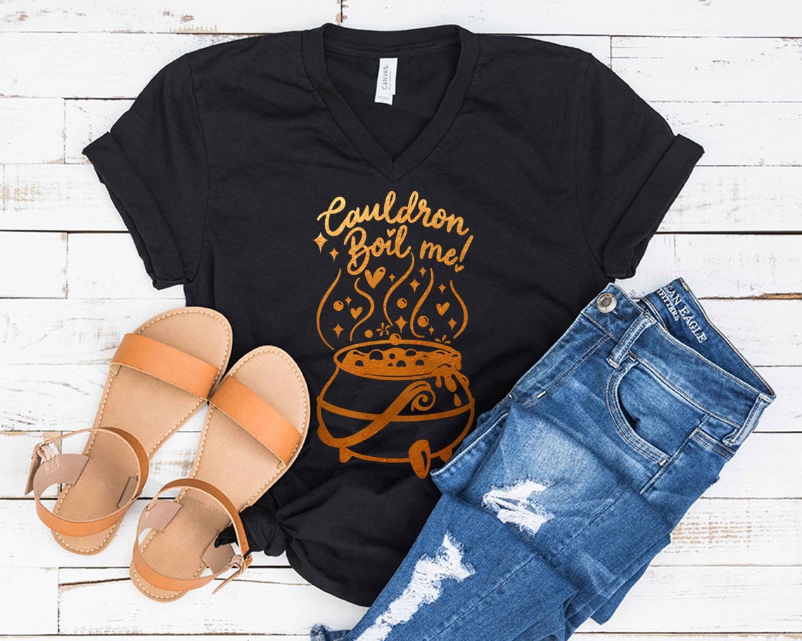 Cauldron Boil Me SVG Cut File for Cricut Silhouette Cutting Machines ...