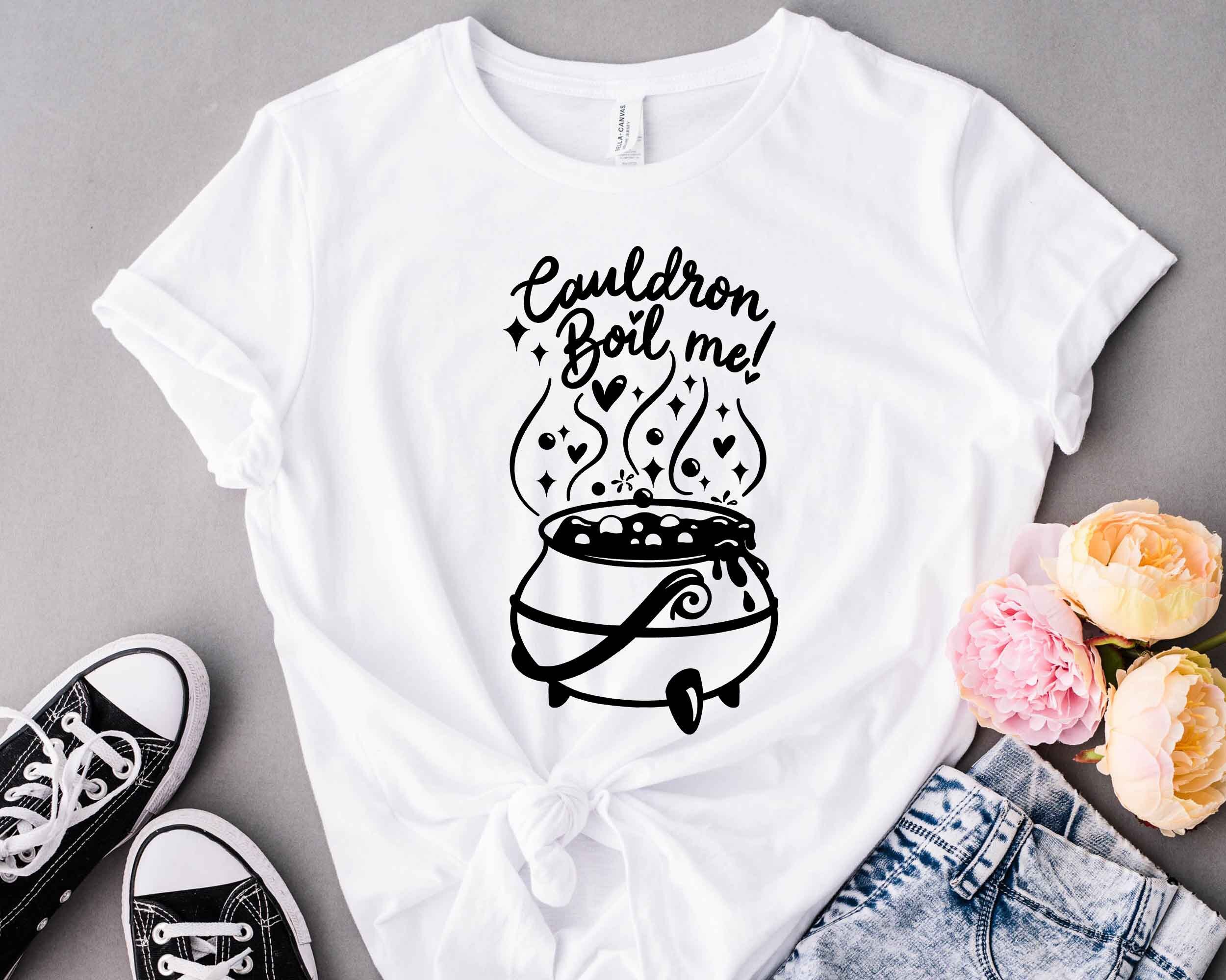 Cauldron Boil Me SVG Cut File for Cricut Silhouette Cutting Machines ...