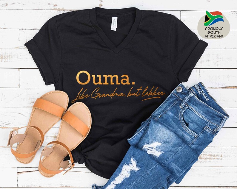 Proudly South African Lekker Oumie Ouma Afrikaans • SVG Cut File for ...