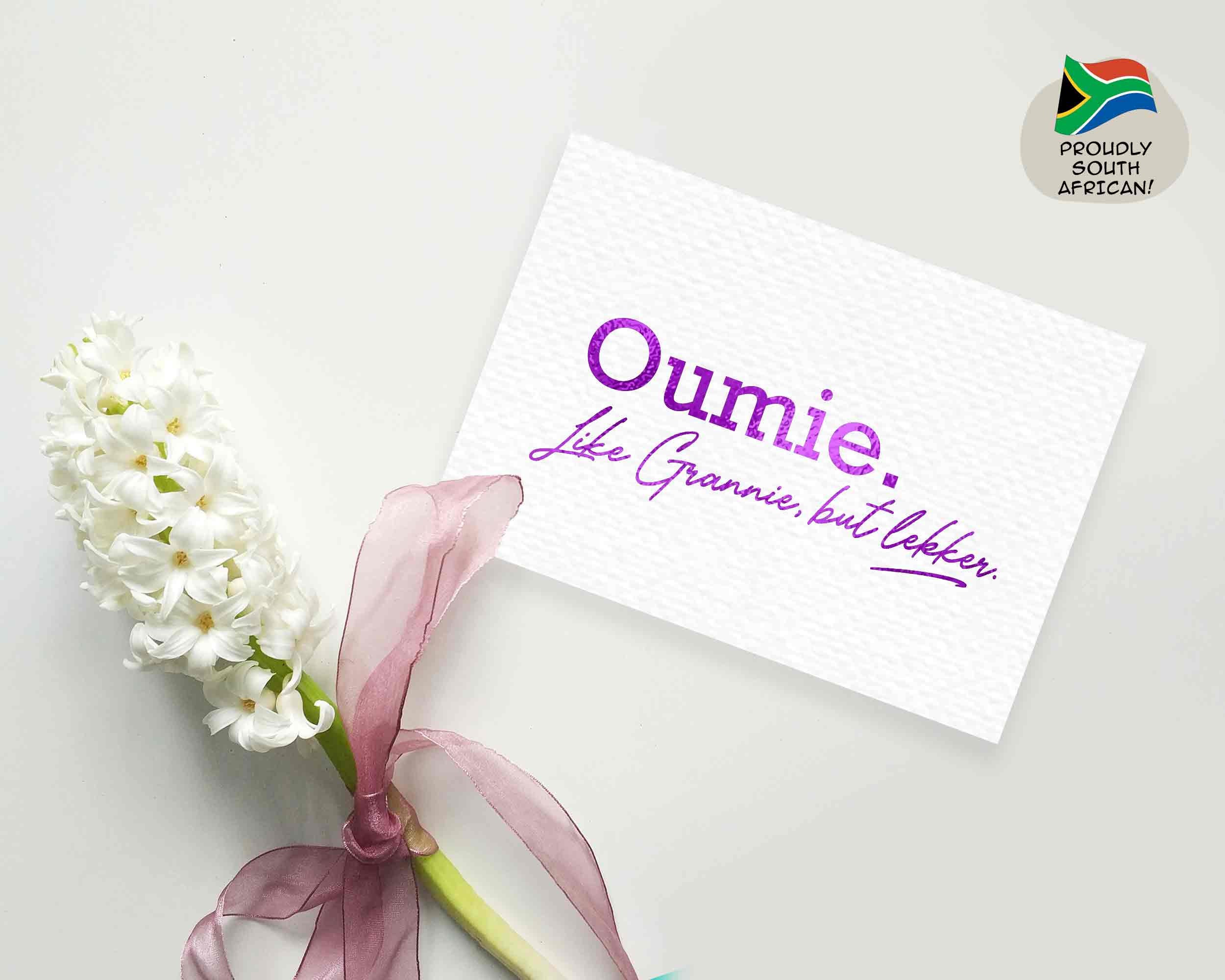 Proudly South African Lekker Oumie Ouma Afrikaans SVG Cut File for ...