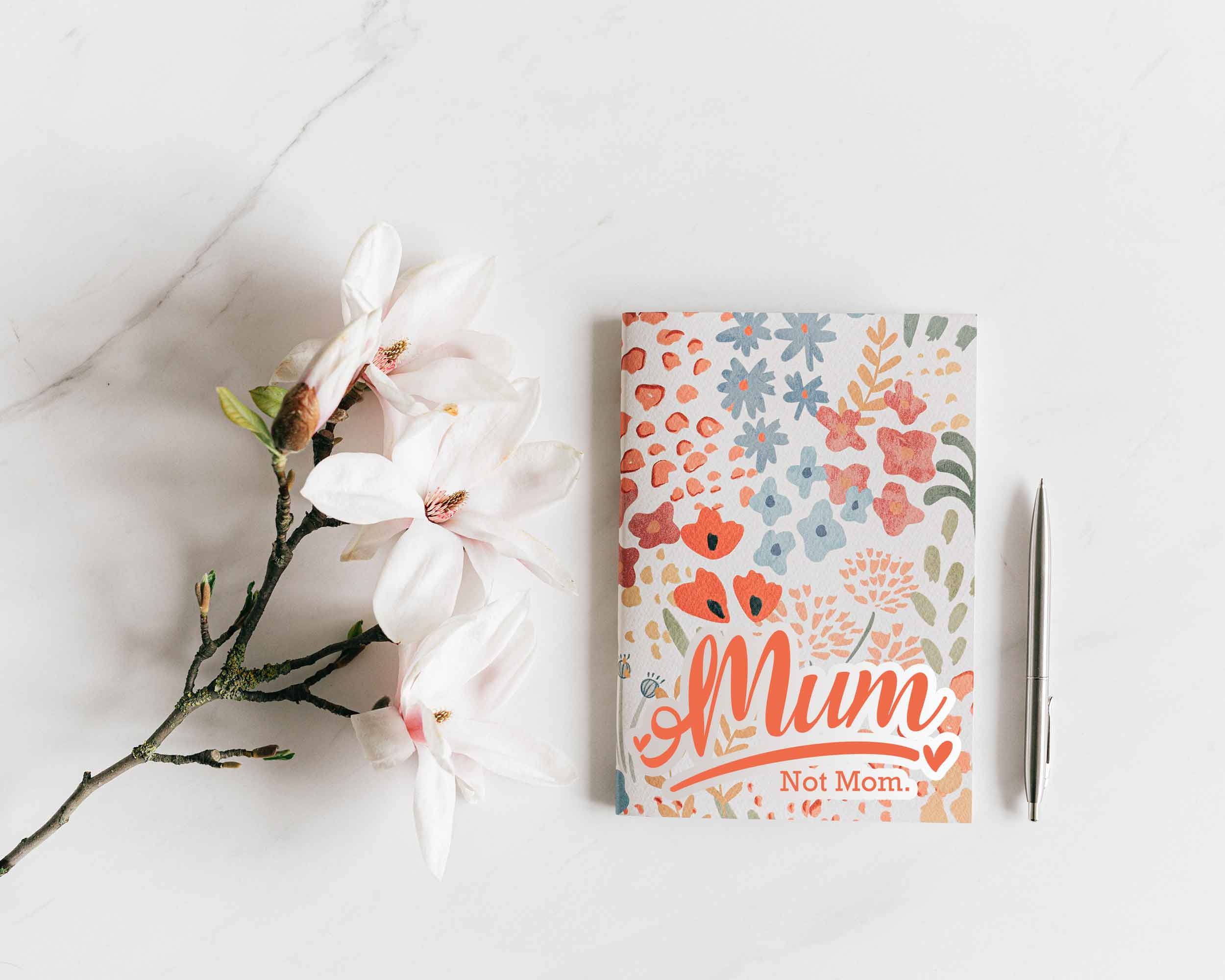 Mum Not Mom SVG Cut File for Cricut + Silhouette Cutting Machines • the ...