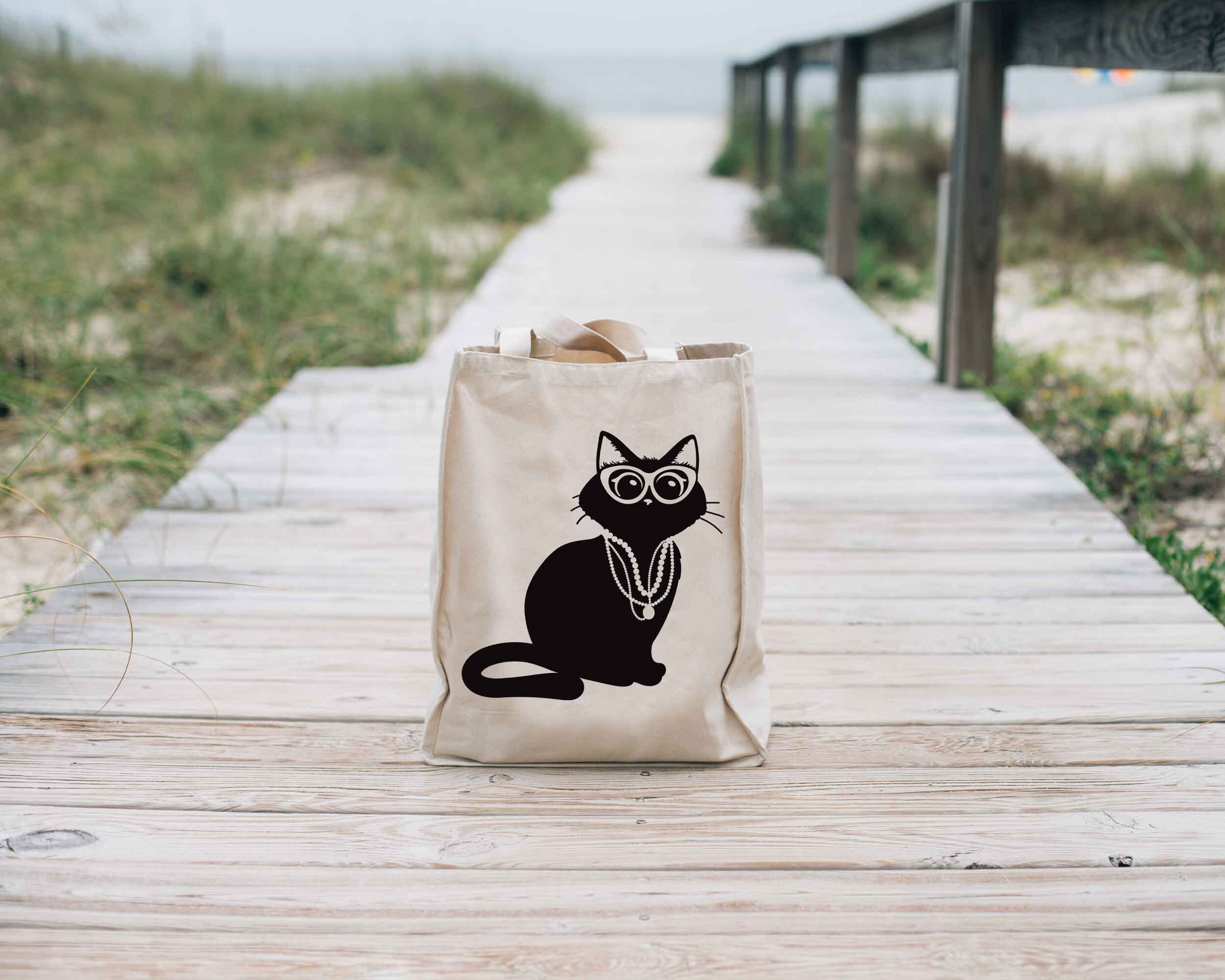 Fancy Cat SVG Cut File for Cricut Sihouette Cutting Machines Black Cat ...