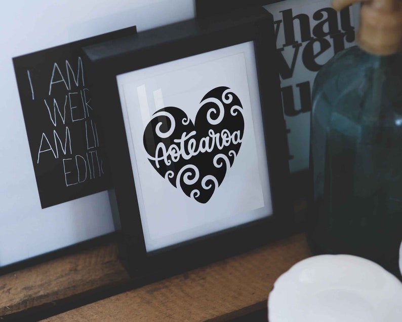 Aotearoa Love SVG Cut File for Cricut Silhouette Cutting - Etsy