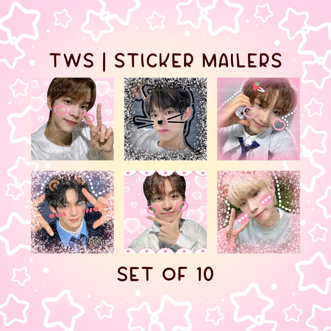 TWS | Kpop Mail Stickers | Happy Mail Stickers | Kpop Stickers | Kpop ...