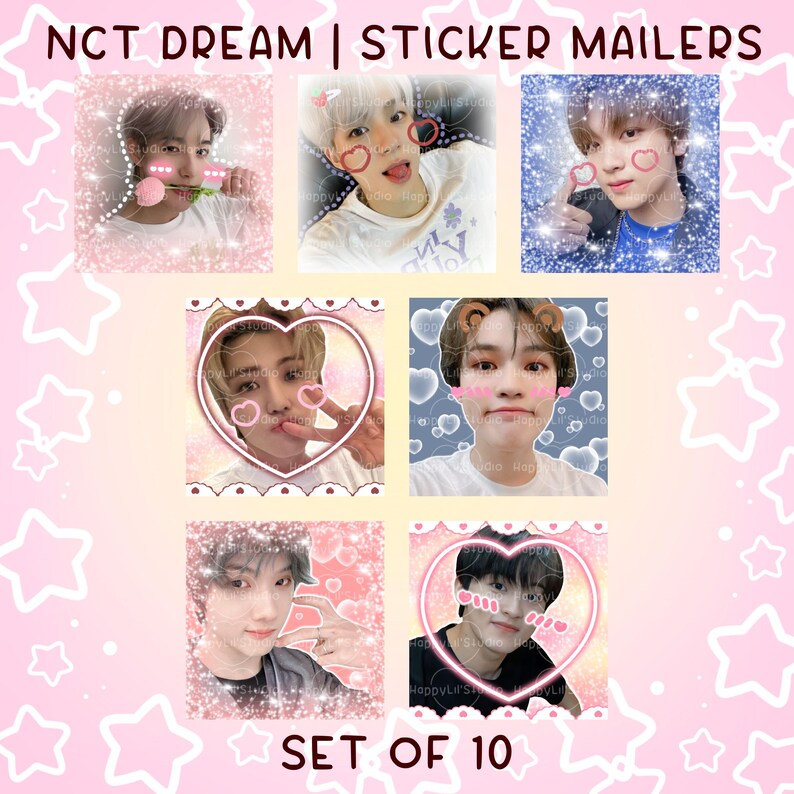NCT DREAM | Kpop Mail Stickers | Happy Mail Stickers | Kpop Stickers ...
