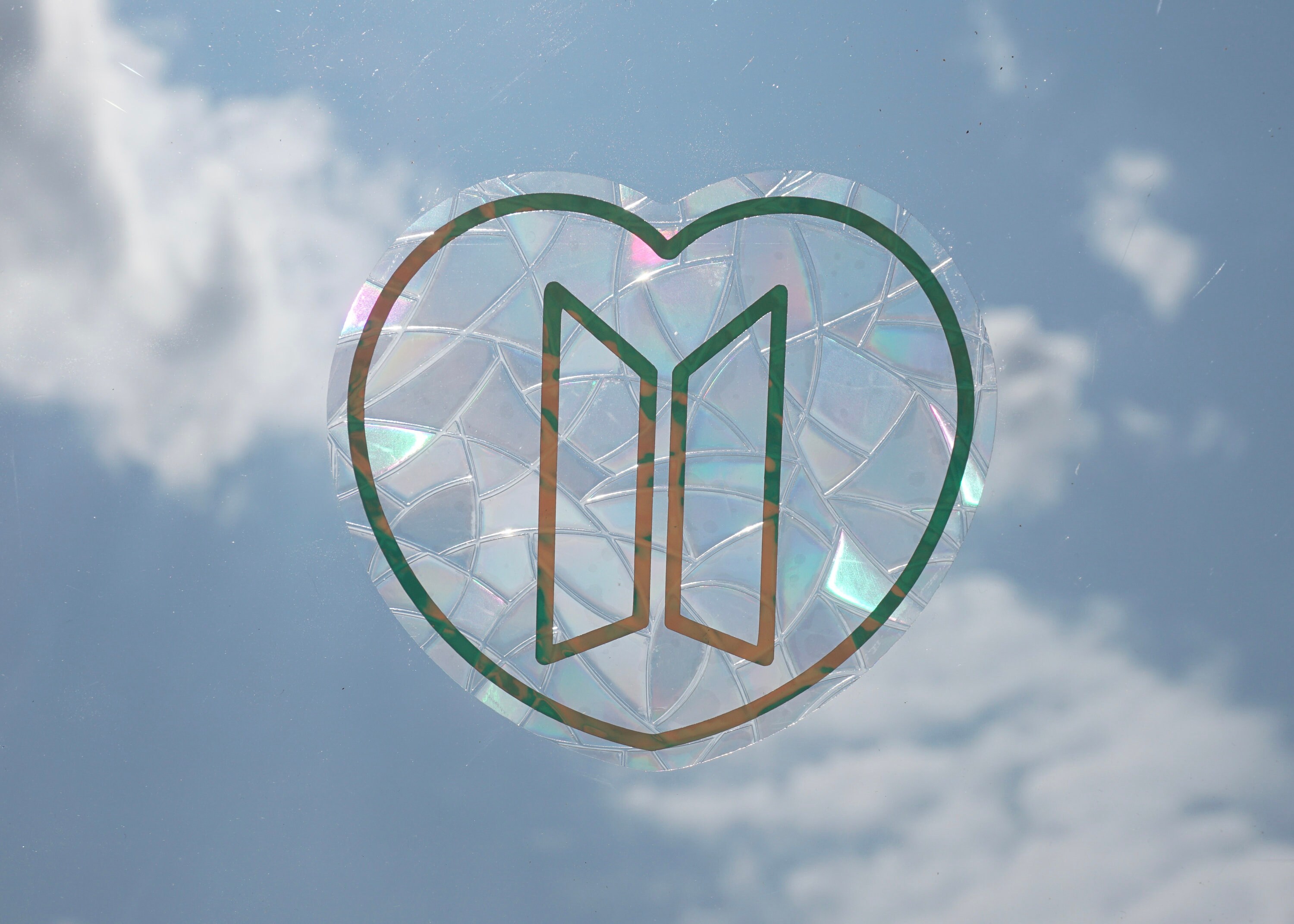 BTS Suncatcher | K-POP Suncatcher | Window Sticker | Sticker | Rainbows ...