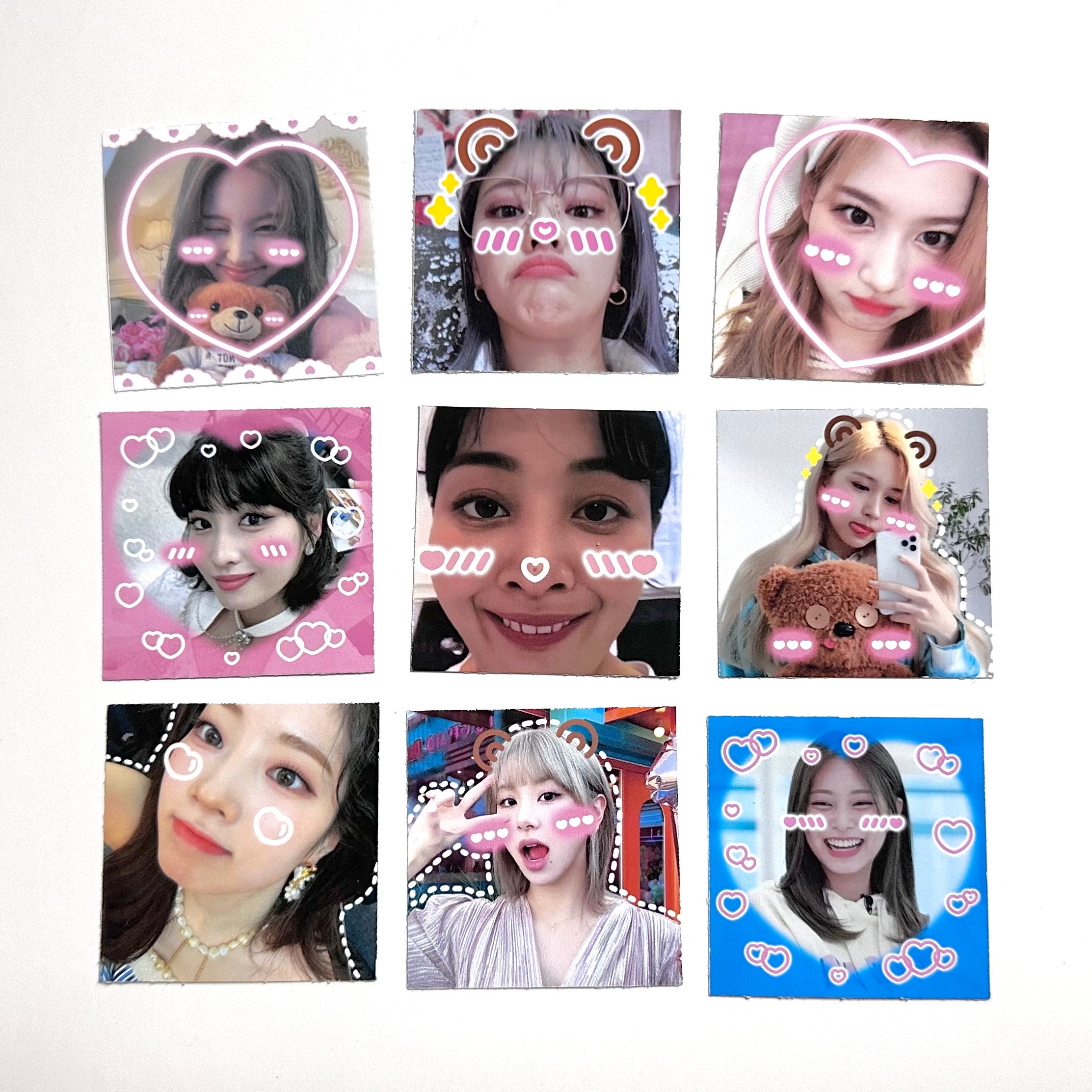 TWICE Kpop Mail Stickers Happy Mail Stickers Kpop Stickers Kpop Trading ...