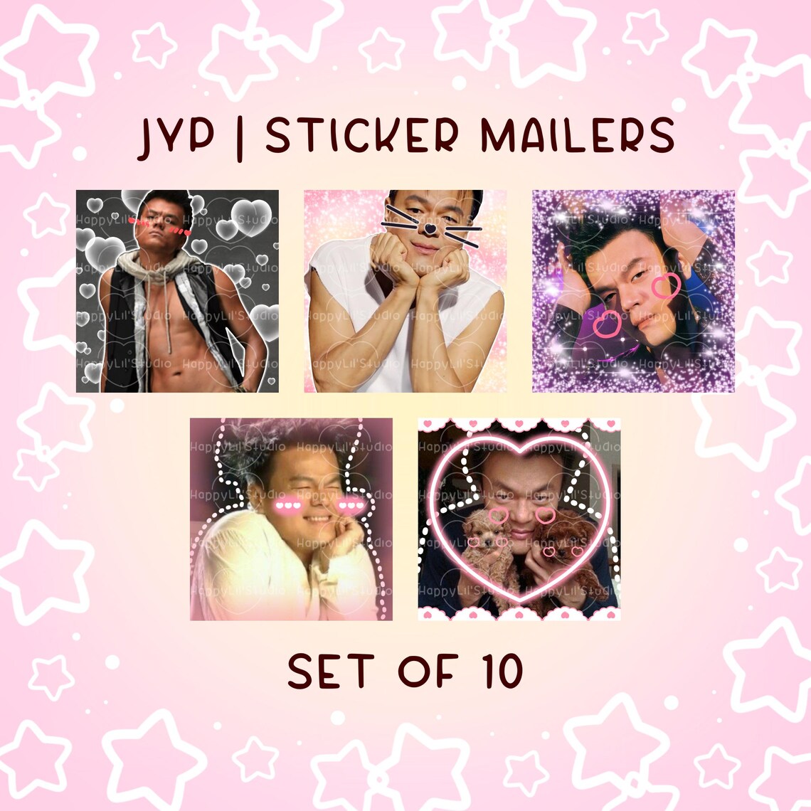 JYP | Kpop Mail Stickers | Happy Mail Stickers | Kpop Stickers | Kpop ...
