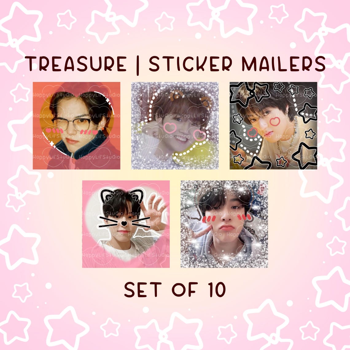 TREASURE | Kpop Mail Stickers | Happy Mail Stickers | Kpop Stickers ...