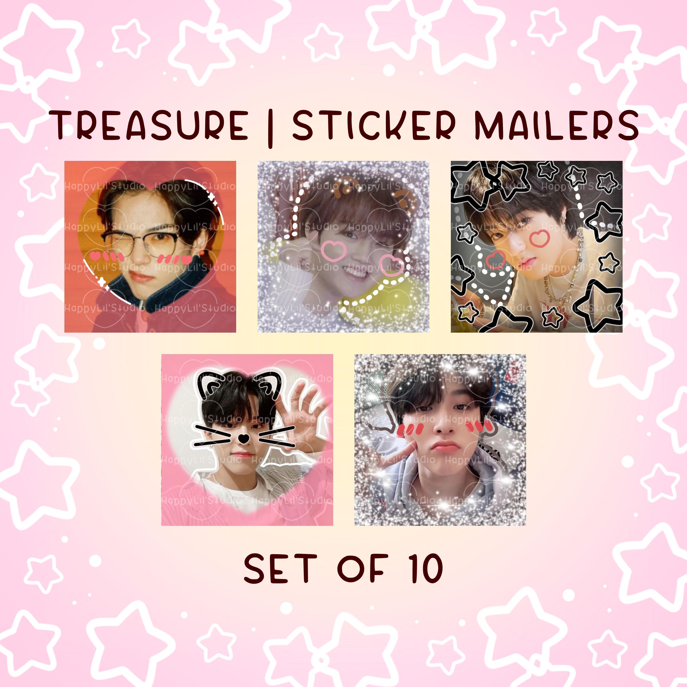TREASURE | Kpop Mail Stickers | Happy Mail Stickers | Kpop Stickers ...