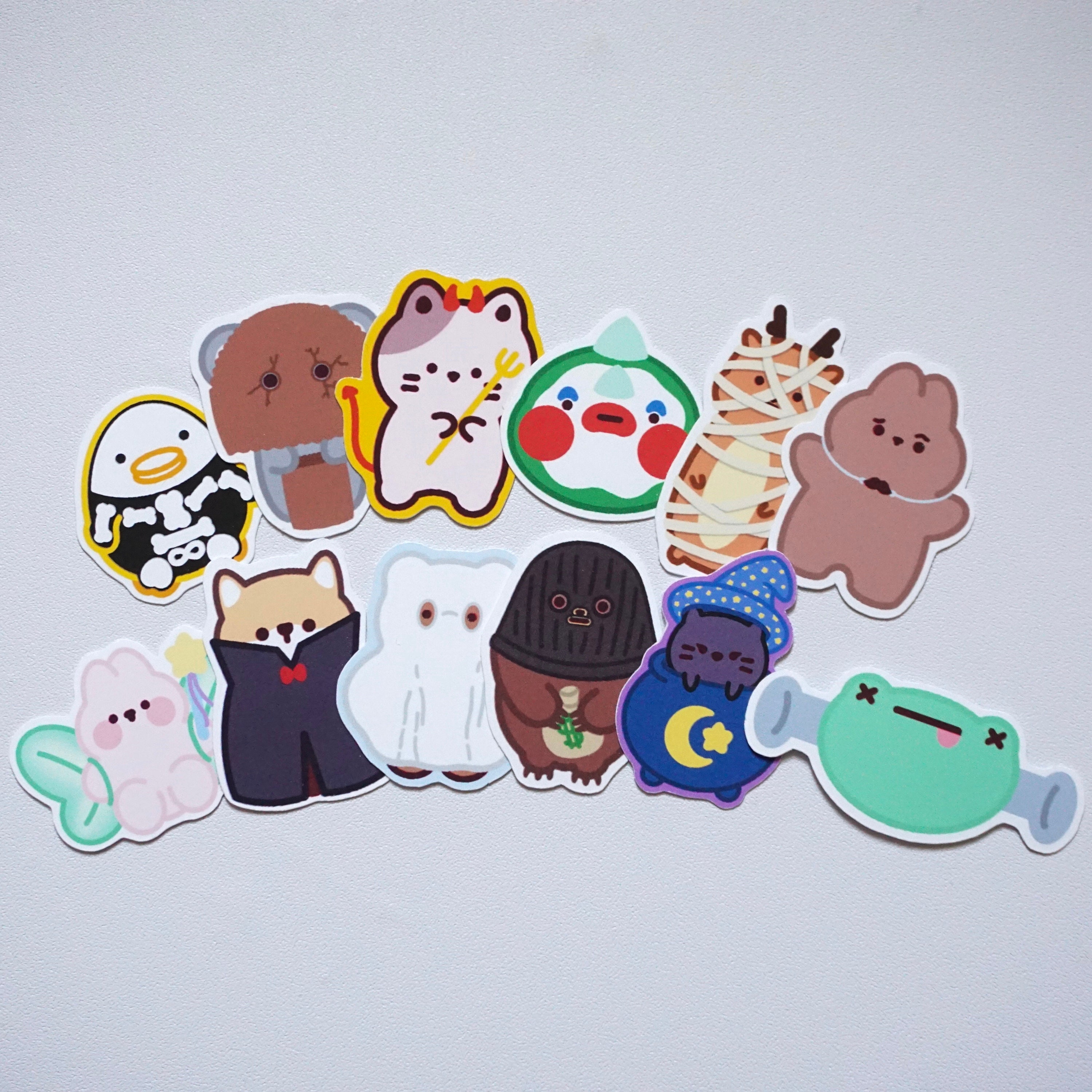 Robber Dash Spookylil' Friends Soft Matte Vinyl Die-cut Sticker ...