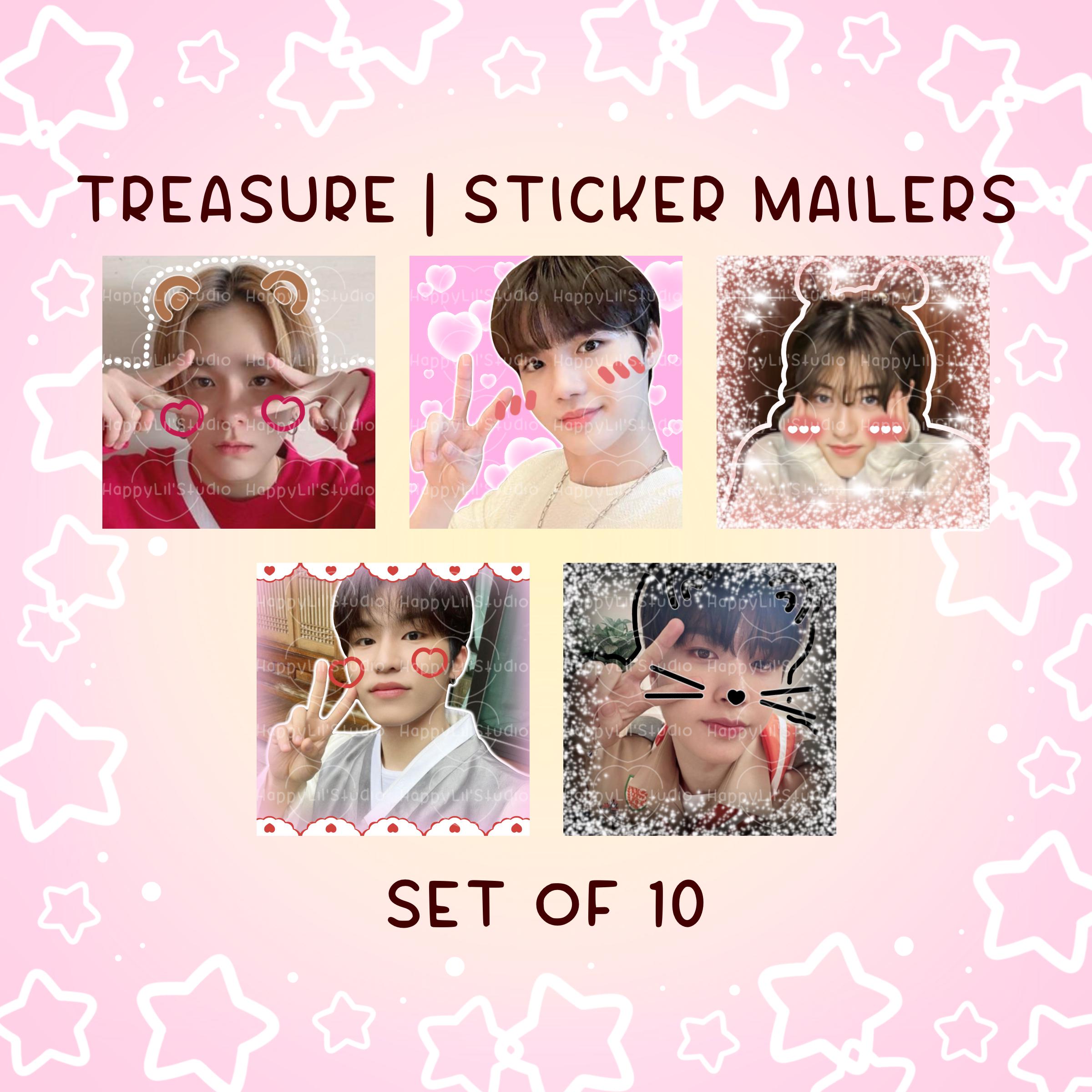 TREASURE | Kpop Mail Stickers | Happy Mail Stickers | Kpop Stickers ...