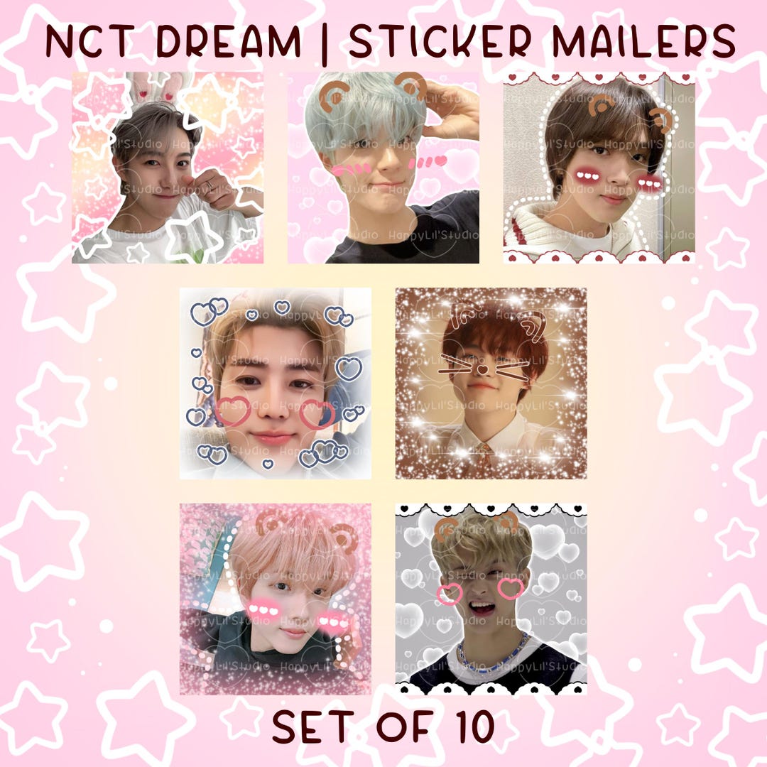NCT DREAM | Kpop Mail Stickers | Happy Mail Stickers | Kpop Stickers ...