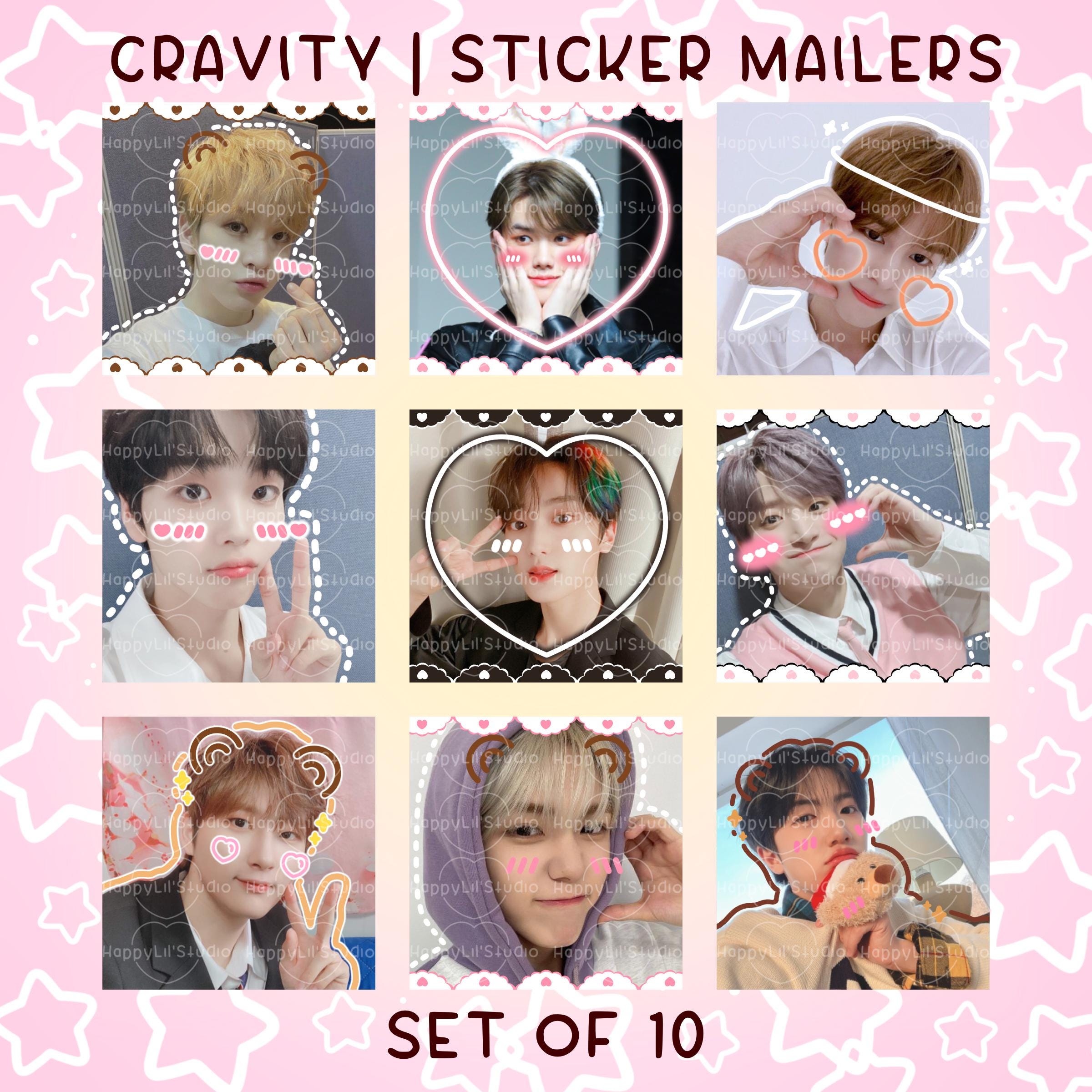 CRAVITY | Kpop Mail Stickers | Happy Mail Stickers | Kpop Stickers ...